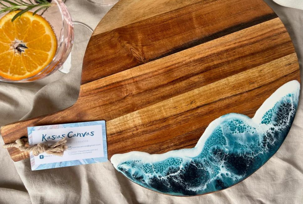 Ocean Resin Paddle Board – C+Co. The Artisan Collective
